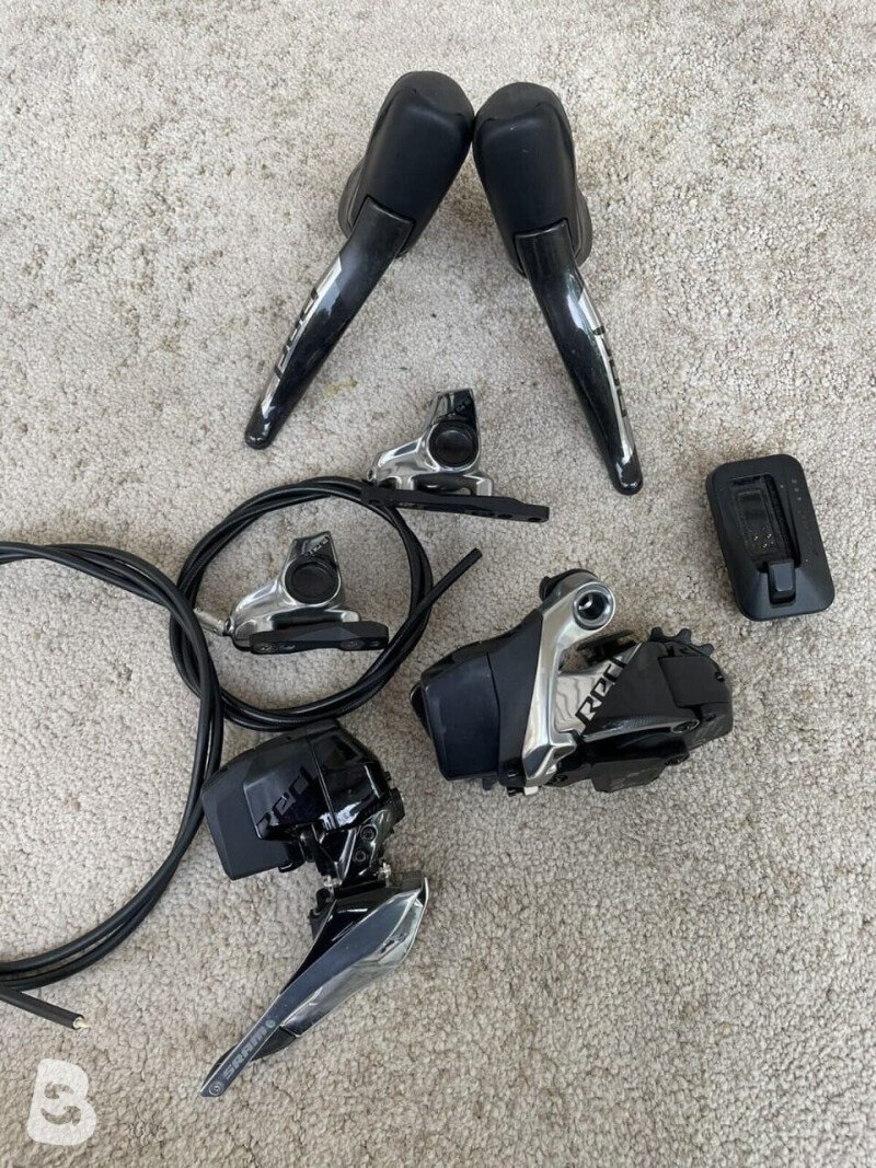 Sram Groupe SRAM Red eTap AXS HRD 12 vitesses avec freins à disque ...