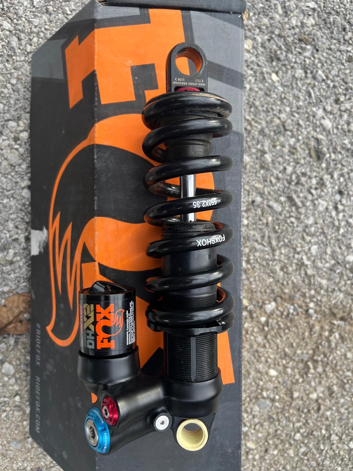 Fox DHX2 factory 2024 used